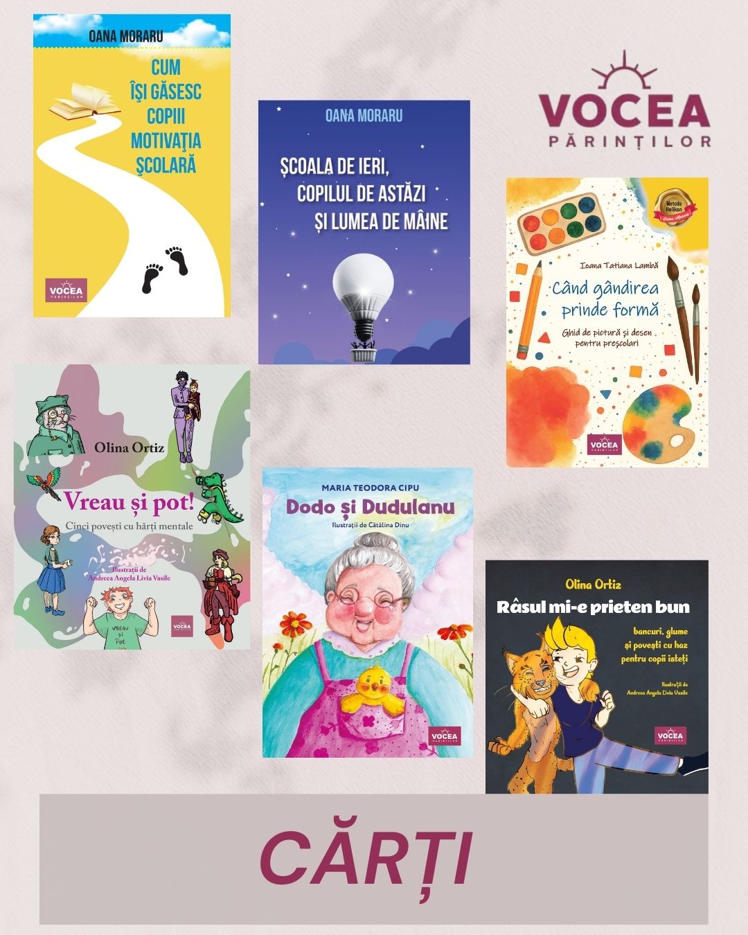 Culegeri si Caiete – Vocea Parintilor - Magazin Online